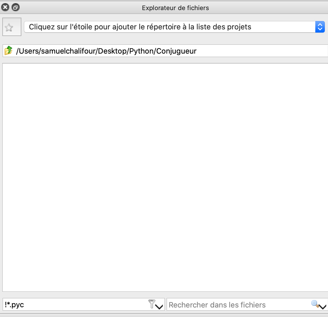 Présentation de l'ergonomie de Pyzo